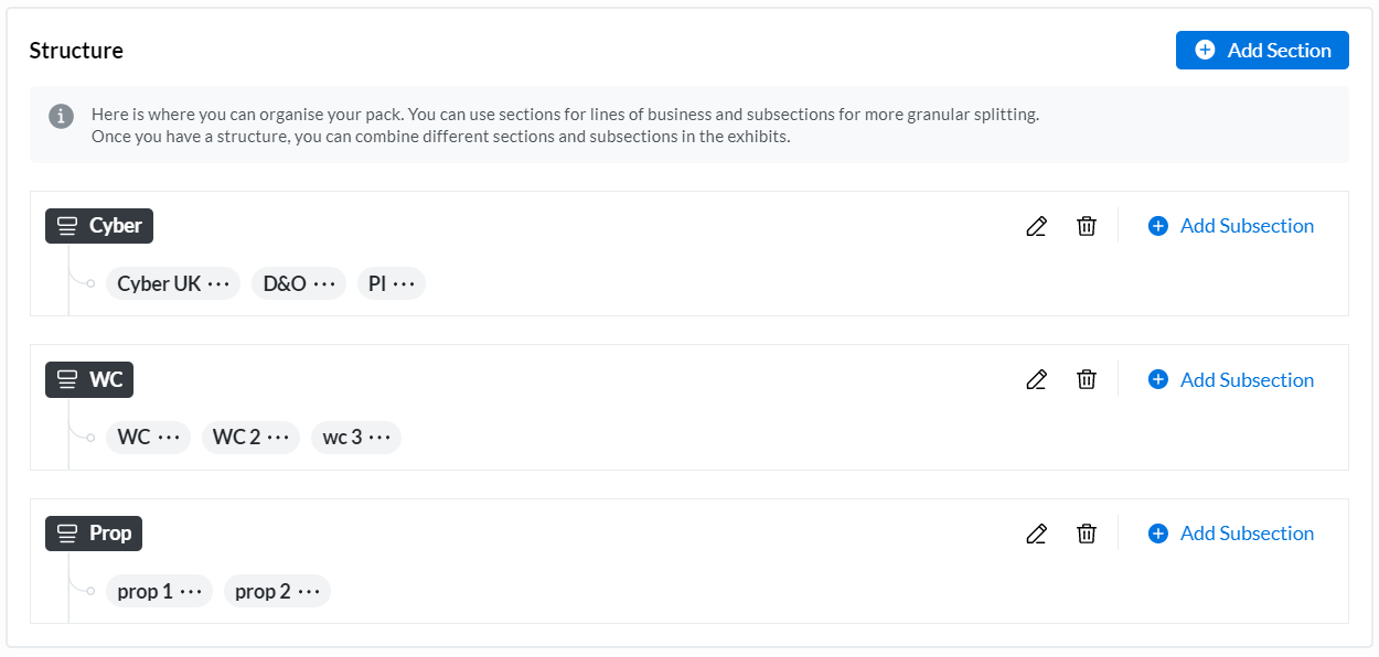 Pack Structure – Supercede